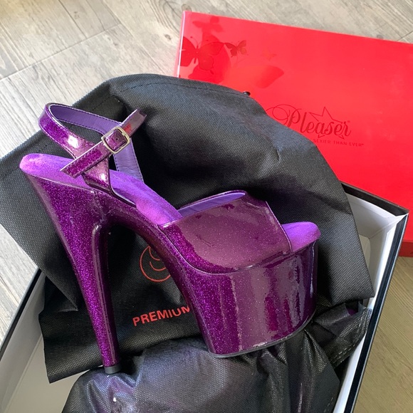 Pleaser | Shoes | Adore79 Royal Purple | Poshmark
